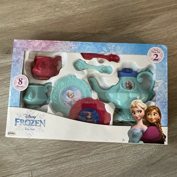 Disney | Toys | Disney Frozen Tea Set For Two Ages 3 Jakks New In ...